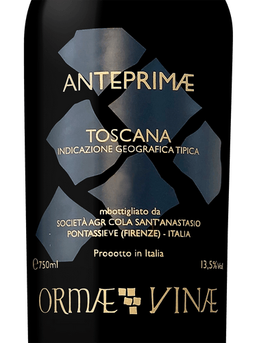 Vinae Montae Pontassieve ANTEPRIMAE (ANTEPRIMÆ) | Vivino US