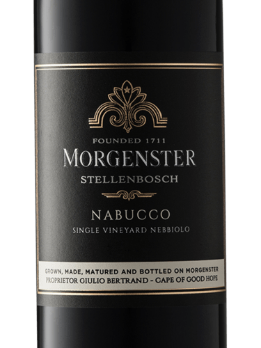 Morgenster Estate Nabucco Single Vineyard Nebbiolo | Vivino US