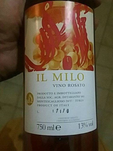 Ditaranto Il Milo Rosato | Vivino Australia
