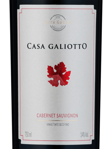 Casa Galiotto Cabernet Sauvignon | Vivino Português (Brasil)