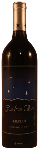 2017 Five Star Cellars Merlot | Vivino US