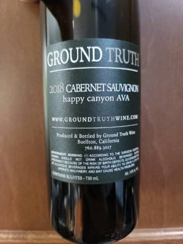 Ground Truth Cabernet Sauvignon | Vivino US