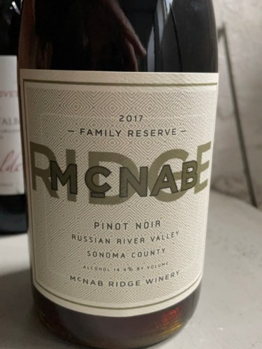 McNab Ridge Family Reserve Pinot Noir | Vivino US