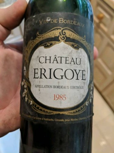 Nicolas Charenton Château Erigoye | Vivino US
