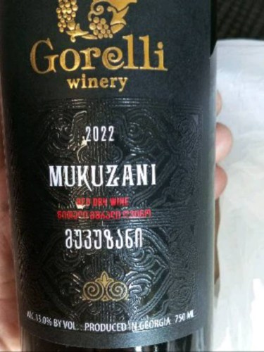 Gorelli Mukuzani | Vivino US