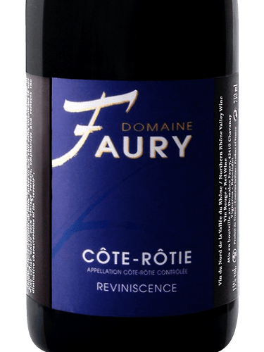 Domaine Faury Réviniscence Côte-Rôtie | Vivino US