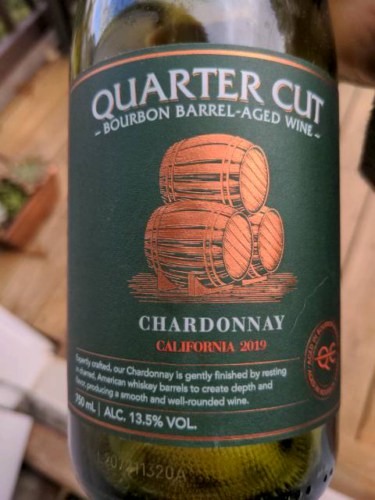 Quarter Cut Bourbon Barrel Aged Chardonnay | Vivino