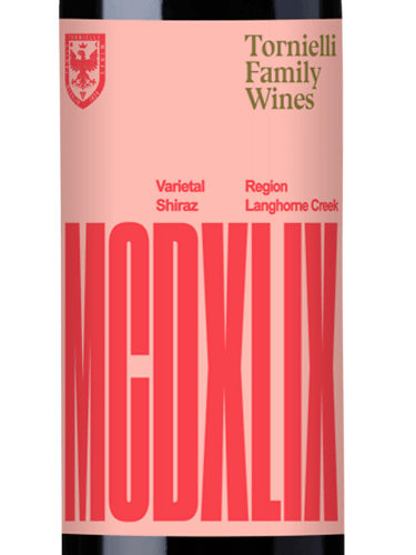 Tornielli Family Wines MCDXLIX Shiraz | Vivino Australia