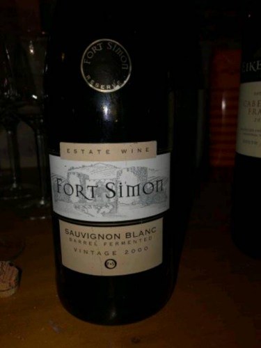 Fort Simon Reserve Barrel Fermented Sauvignon Blanc | Vivino Australia