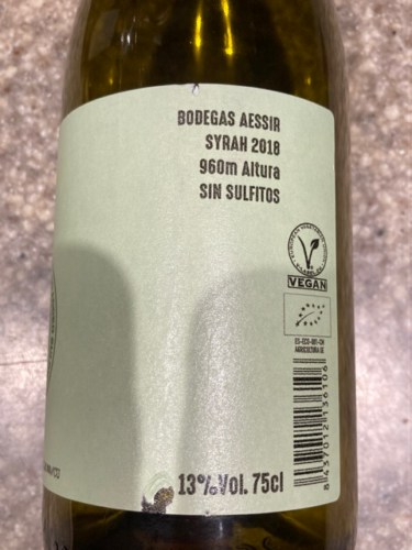 Bodegas Aessir Syrah | Vivino Canada
