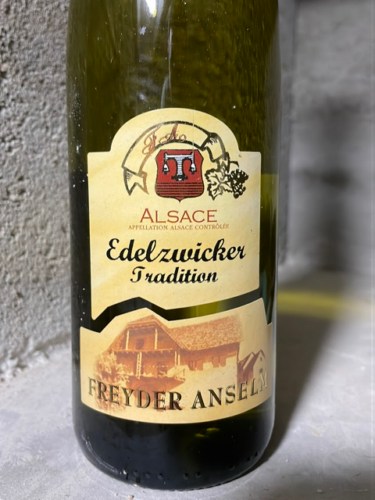 Freyder Anselm Edelzwicker Tradition | Vivino US