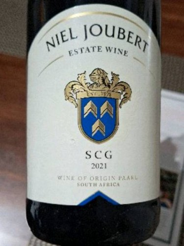 Niel Joubert S.C.G | Vivino English