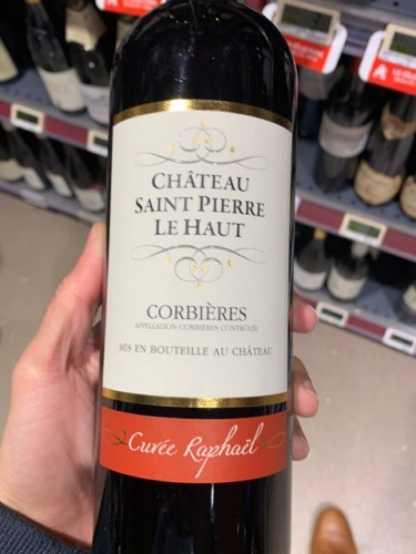 Chateau Saint Pierre Le Haut Cuvèe Raphael Corbières | Vivino US