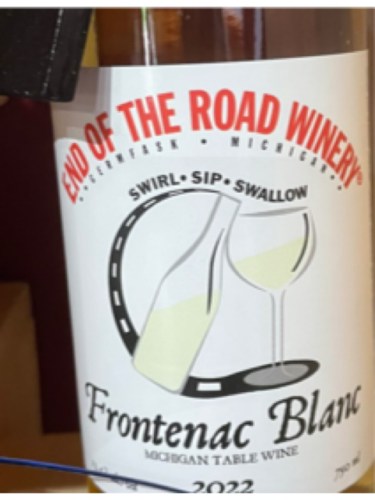 End of The Road Winery Frontenac Blanc | Vivino US