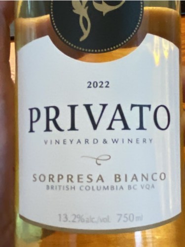 Privato Vineyard & Winery Sorpresa Bianco | Vivino US