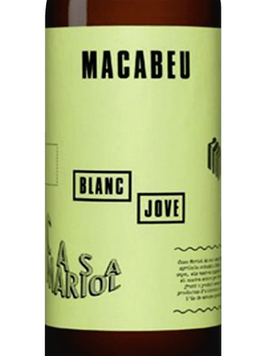 Casa Mariol Macabeu Blanc Jove | Vivino Australia