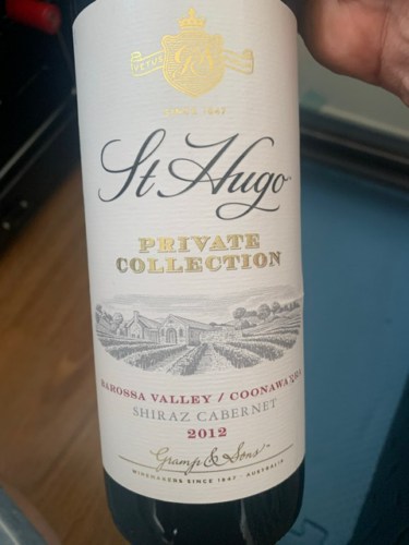 St Hugo Private Collection Shiraz - Cabernet | Vivino English