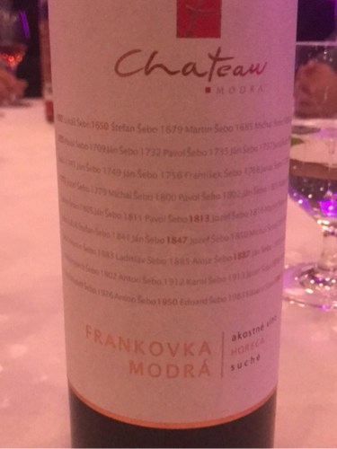 Château Modra Horeca Frankovka Modrá | Vivino US