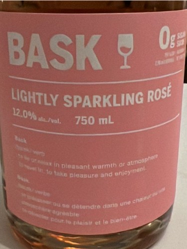 Bask Lightly Sparkling Rosé | Vivino US