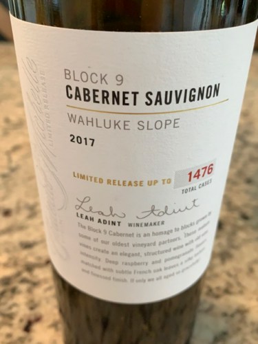 Chateau Ste. Michelle Limited Release Indian Wells Vineyard Block 9 ...