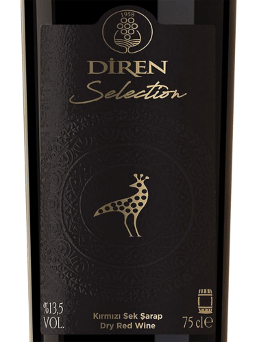 Diren Selection Kırmızı Sek Şarap | Vivino US