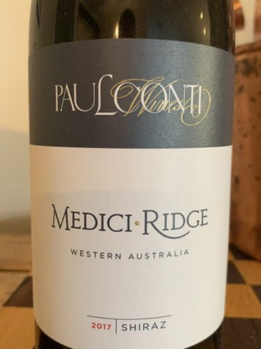 Paul Conti Medici Ridge Shiraz | Vivino US