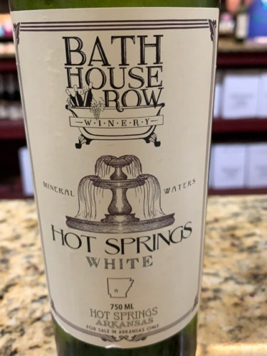 Bath House Row Hot Springs White | Vivino US