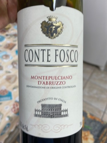 Conte Fosco Montepulciano d'Abruzzo | Vivino US