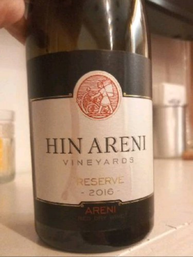 Hin Areni Vineyards Areni Reserve Red Dry | Vivino English
