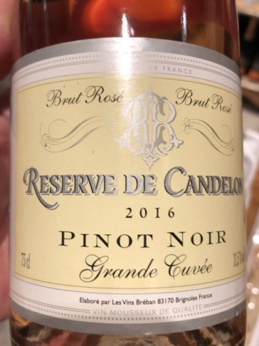 Reserve de Candelon Grande Cuvée Pinot Noir Brut Rosé | Vivino Canada