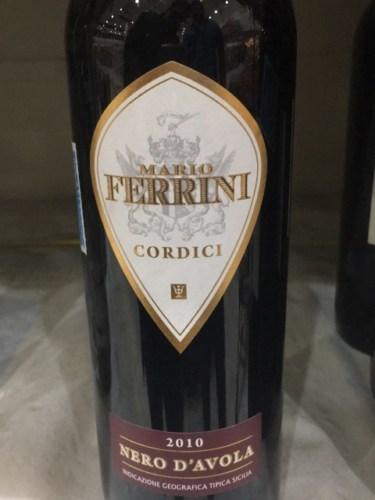 2010 Mario Ferrini Nero d’Avola Rosso | Vivino US