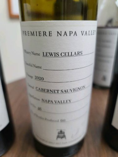 Lewis Cellars Premiere Napa Valley Cabernet Sauvignon | Vivino US