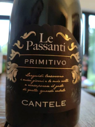 Cantele Le Passanti Primitivo | Vivino Nederlands