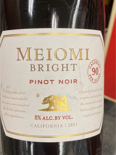 2021 Meiomi Bright Pinot Noir | Vivino US