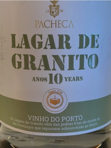 Pacheca Lagar de Granito Anos 10 Years Porto | Vivino English