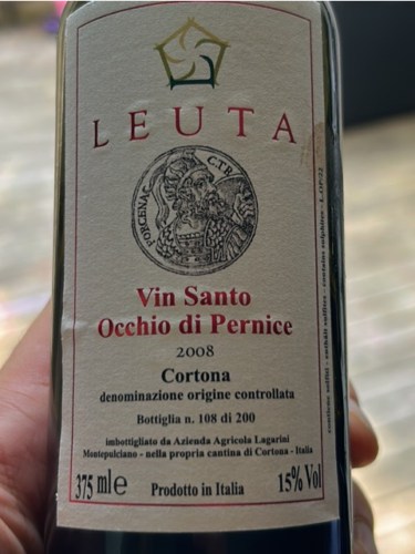 Leuta Vin Santo Occhio di Pernice | Vivino US