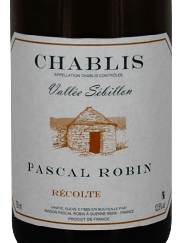 2019 Maison Pascal Robin Vallée Sébillon Chablis | Vivino US