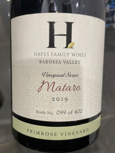 Hayes Family Wines Vineyard Series Primrose Vineyard Mataro | Vivino US