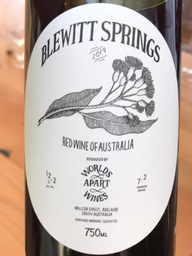 Worlds Apart Wines Blewitt Springs Red | Vivino US