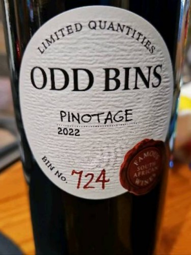 Odd Bins Bin No. 724 Pinotage | Vivino US