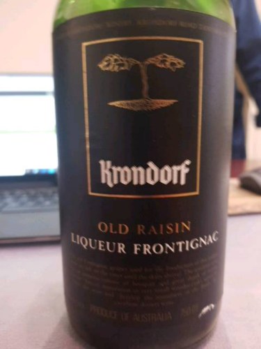 Krondorf Old Raisin Liqueur Frontignac | Vivino English