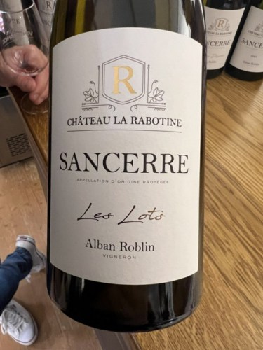 Alban Roblin Château la Rabotine Sancerre 'Les Lots' | Vivino US