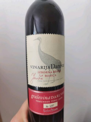 Vinarija Daruvar Selection Izborna Berba Bobica | Vivino US