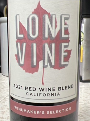 First Crush Vineyards Lone Vine Winemaker's Selection Red Blend | Vivino US