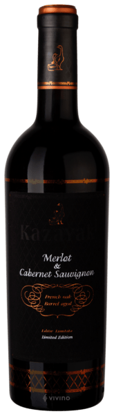 Kazayak 60th Anniversary Limited Edition Merlot - Cabernet Sauvignon ...