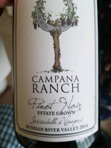 Campana Ranch Jessebelle's Vineyard Reserve Pinot Noir | Vivino US