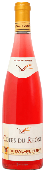 Vidal Fleury Côtes du Rhône Rosé | Vivino US