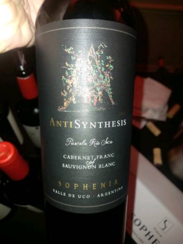 Sophenia Anti-Synthesis Parcela Rio Seco Cabernet Franc - Sauvignon ...