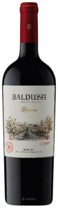 Balduzzi Reserva Merlot | Vivino US