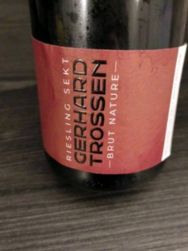 Gerhard & Christel Trossen Riesling Sekt Brut Nature | Vivino US